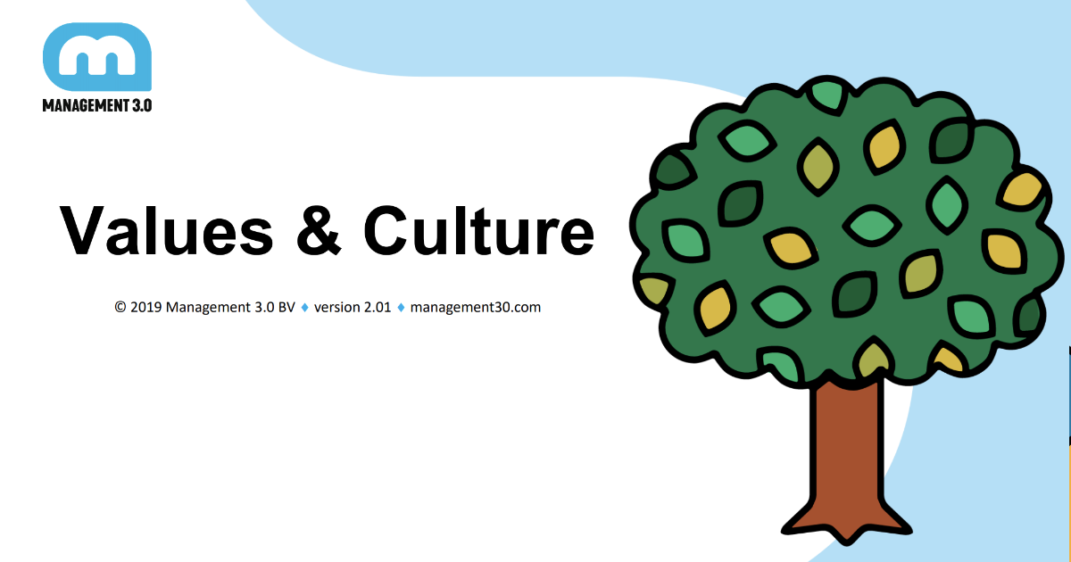 Organizational Values, Corporate & Company Culture – Management 3.0