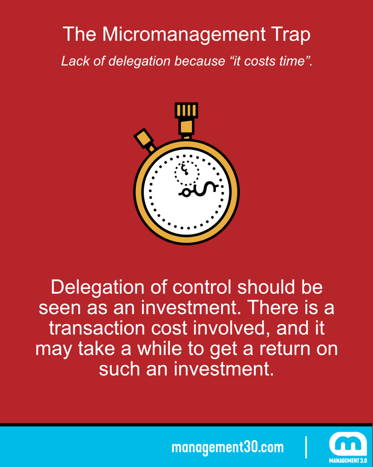 Micromanagement: Reasons, Causes & What to do against it | Management 3.0