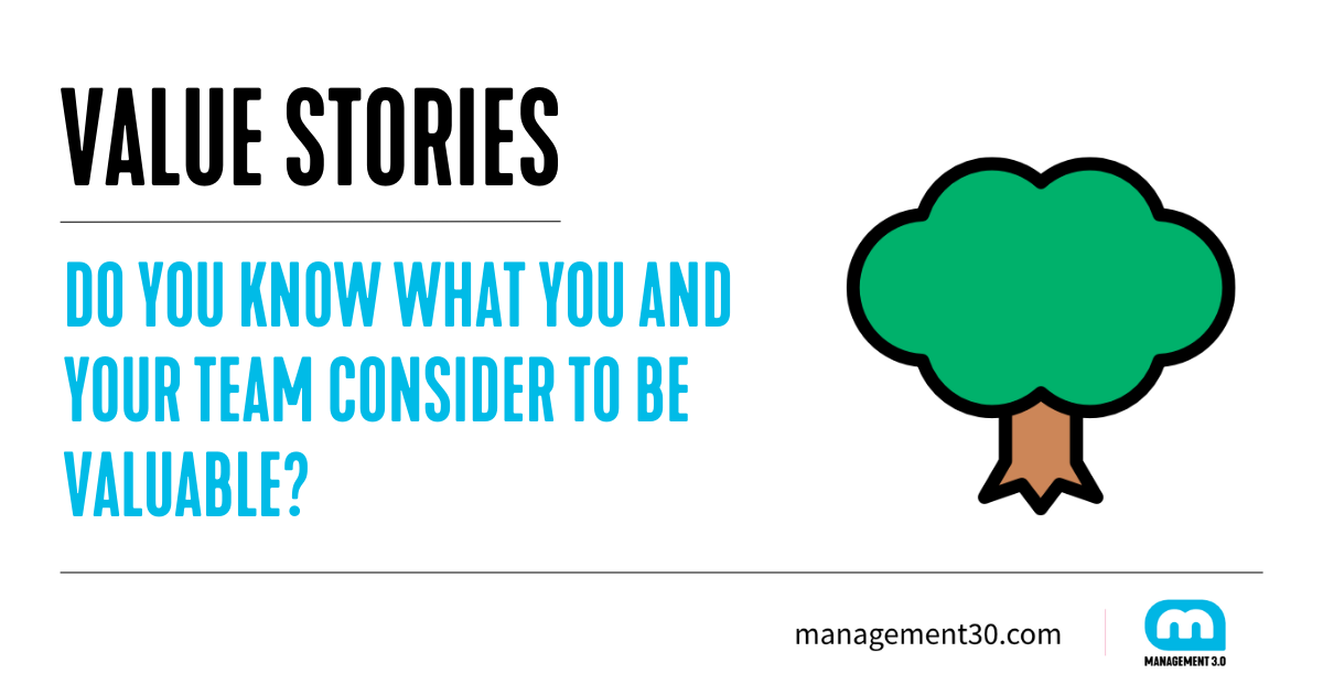 Value Stories: How to find Individual & Team Values - Management 3.0